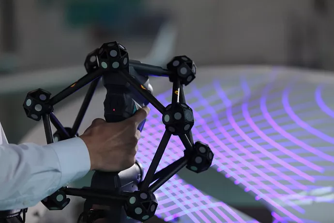 Купить 3D-сканер с оптическим трекером ZG HyperScan - iQB Technologies